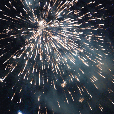 Fireworks Animated Illustration - Royalty-Free GIF - Animated Clipart ...