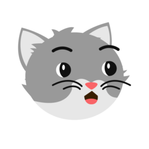 🐱 Amazed Cat - Royalty-Free GIF - Animated Sticker - Free PNG ...
