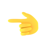 👈 Pointing Left - Royalty-Free GIF - Animated Sticker - Free PNG ...