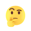 🤔 Thinking Face - Royalty-Free GIF - Animated Sticker - Free PNG ...