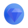 💎 Diamond 3D Icon - Royalty-Free GIF - Animated Sticker - Free PNG ...