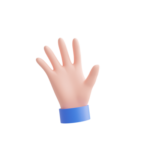 👋 Waving Hand 3D - Royalty-Free GIF - Animated Sticker - Free PNG ...