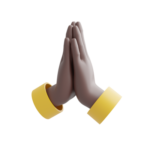 🙏 Folded Hands 3D - Royalty-Free GIF - Animated Sticker - Free PNG ...