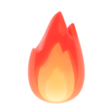 🔥 Fire Emoji - Royalty-Free GIF - Animated Sticker - Free PNG ...