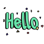 Hello Sticker - Royalty-Free GIF - Animated Sticker - Free PNG ...